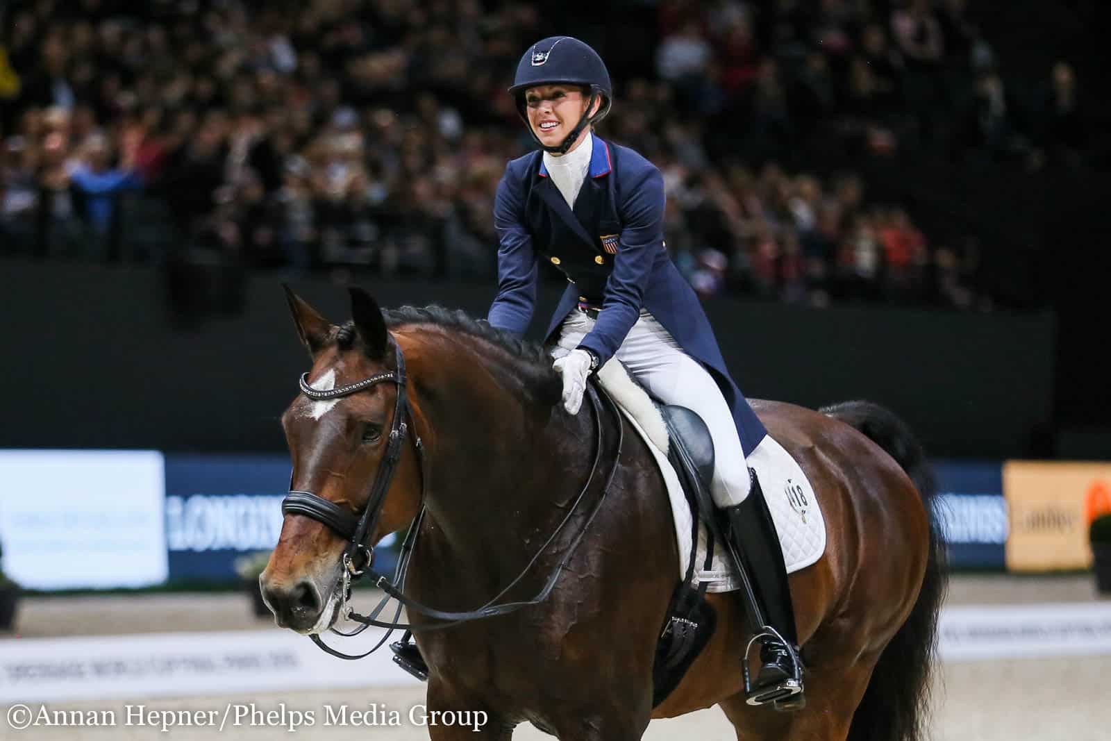 Laura Graves and Verdades Earn Personal Best in Grand Prix Freestyle at ...
