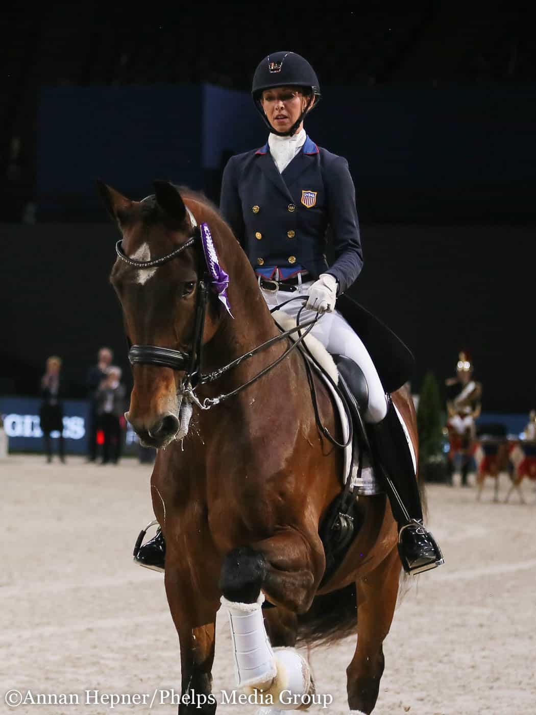 Laura Graves and Verdades Earn Personal Best in Grand Prix Freestyle at ...