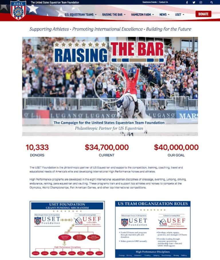 USET Foundation Unveils New Website | USET Foundation