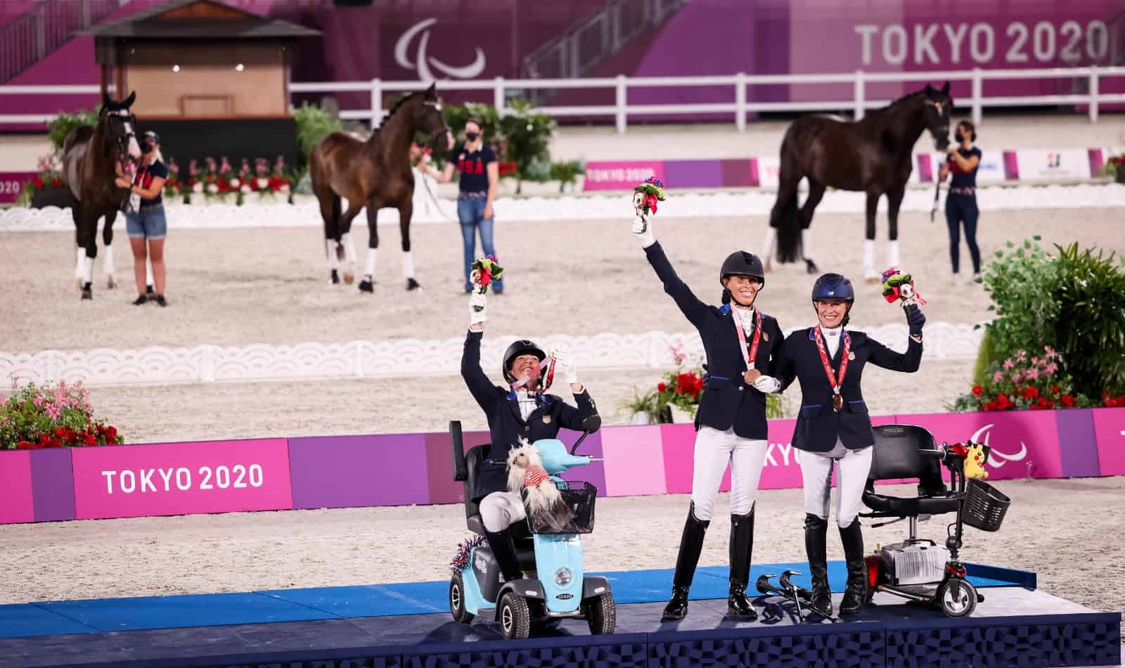 Para Dressage Bronze Medal for U.S. Para Dressage Team at Tokyo 2020