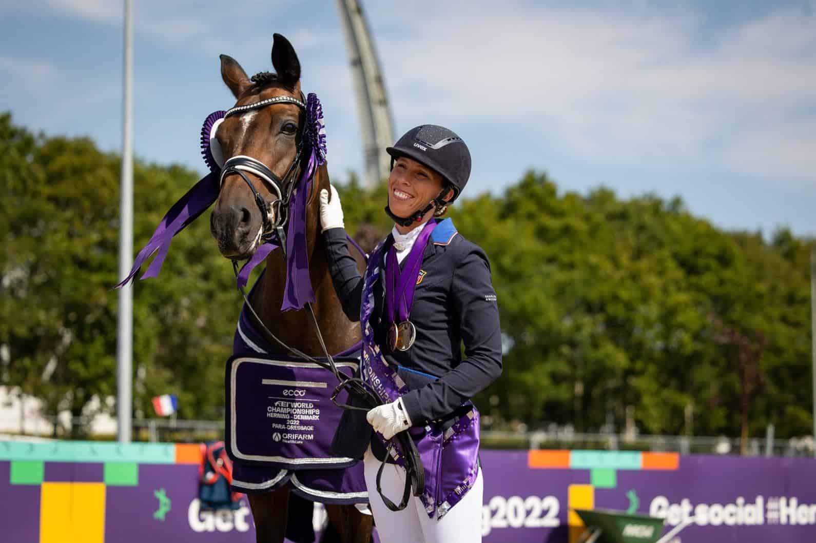 Kate Shoemaker Wins Silver at Para Dressage World Championship
