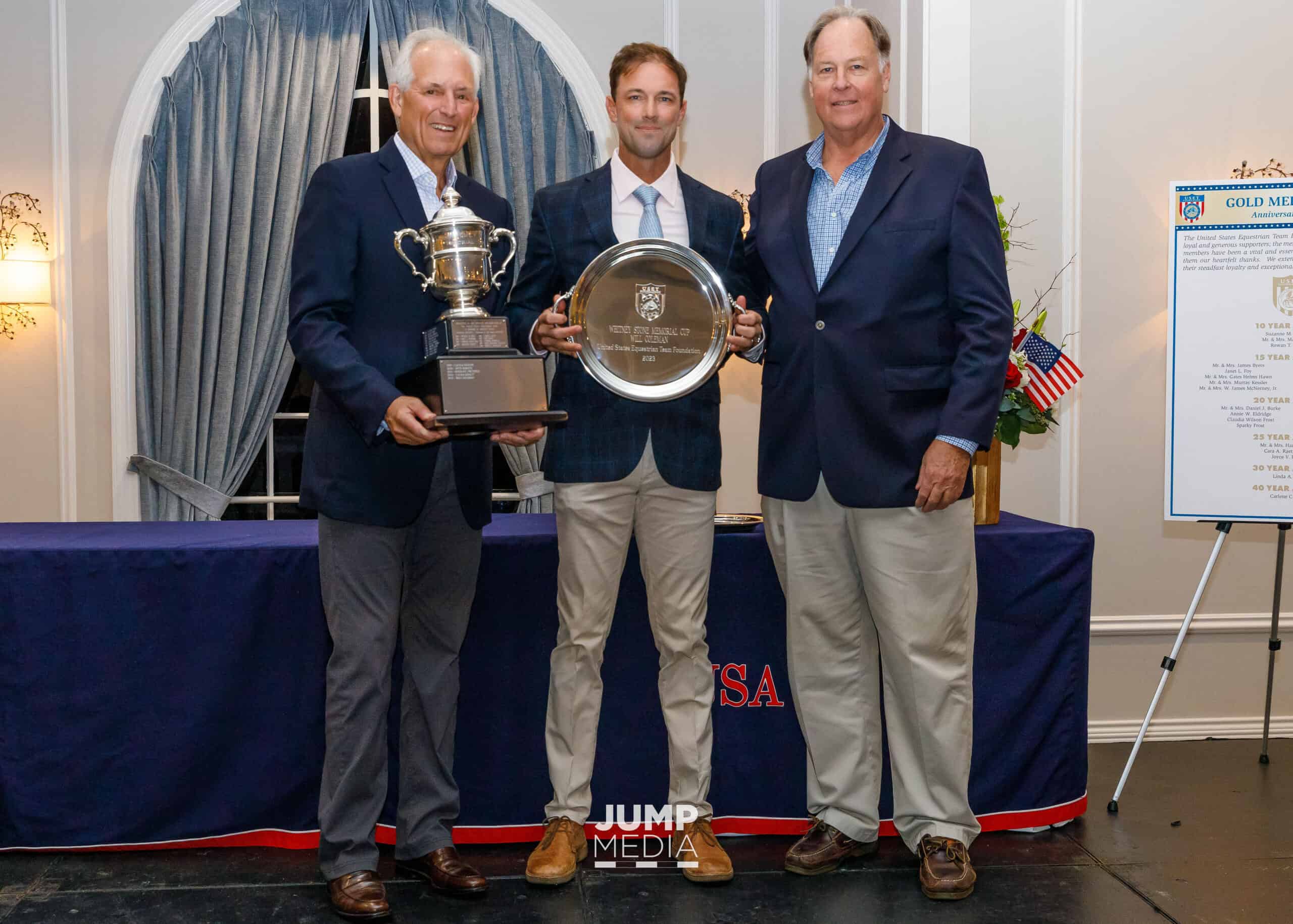 Will Coleman Awarded Whitney Stone Cup | USET Foundation