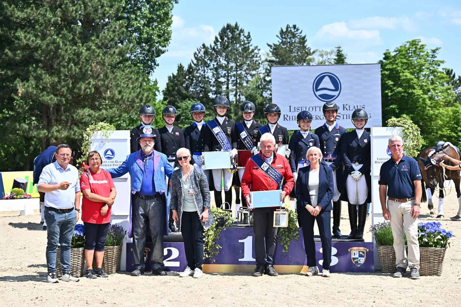 U.S. Dressage Young Rider Team Earns Bronze at Future Champions CDIOY ...