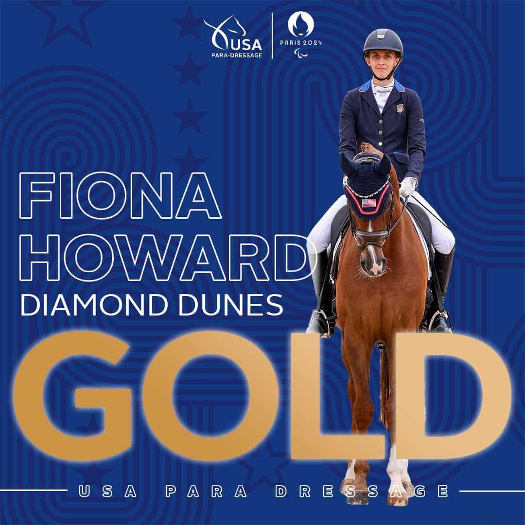 Fiona Howard and Diamond Dunes Finish Paris 2024 with Third Consecutive ...