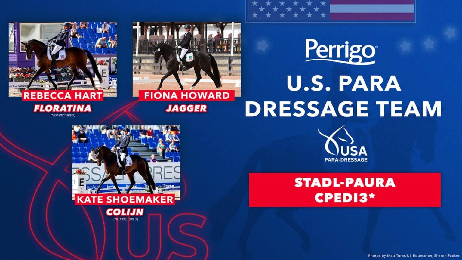 US Equestrian Announces Perrigo U.S. Para Dressage Team for CPEDI3 ...